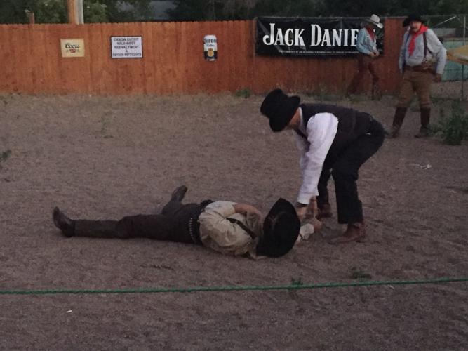 Group puts on first gunfight re-enactment at Oxbow Saloon | Local News ...