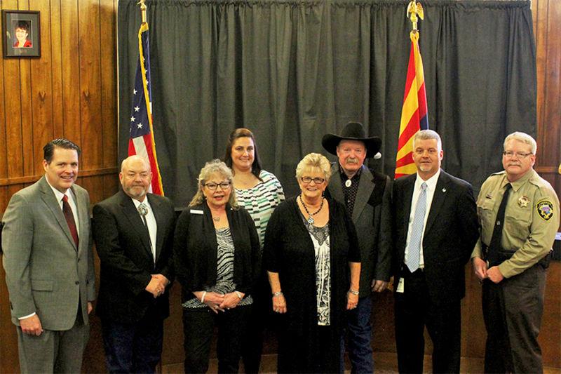 Gila County swore in all its re-elected and newly elected officials ...