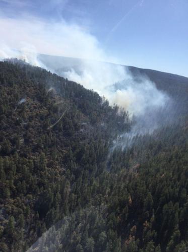 Crews scramble to contain two wildfires near Alpine | Forest Closures ...