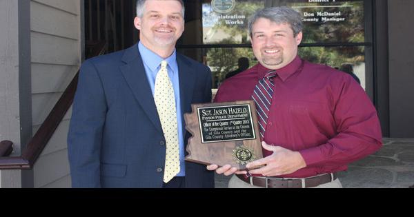 Payson officer recognized | | paysonroundup.com