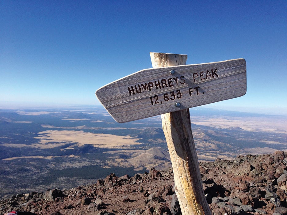 Climbing Mt. Humphreys, Arizona's tallest peak, a test of willpower ...