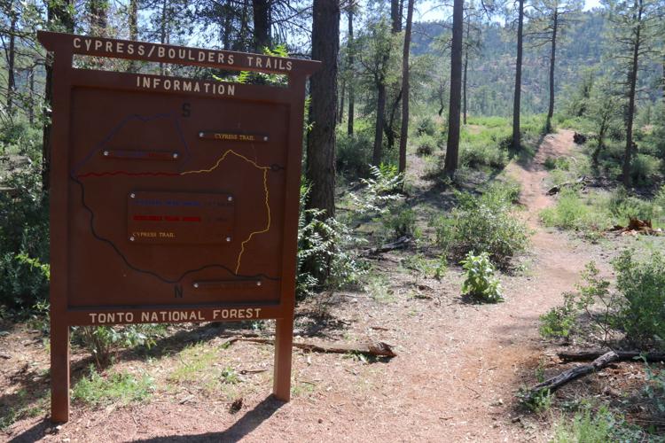 Phoenix Street parking spaces for popular trail area complete | Local ...