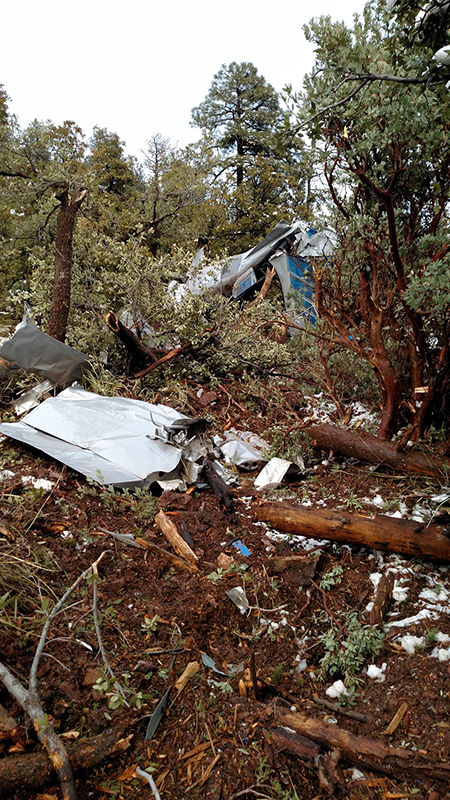 Four die when their plane crashes into Mogollon Rim | Local News ...