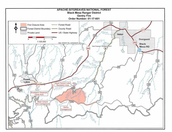 Gentry Fire on Rim now 60 percent contained | Forest Management ...