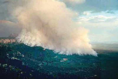 Sycamore Fire continues burning dead and down fuels near Alpine ...