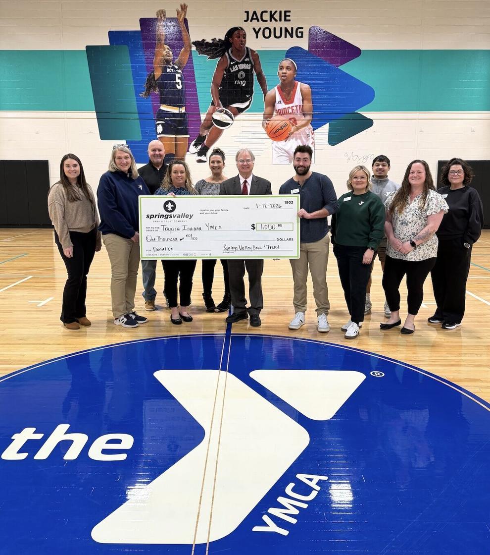 Springs Valley donates to YMCA | Community | pdclarion.com