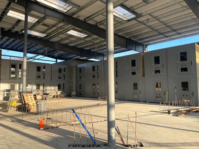 Jail pods installed | News | pdclarion.com