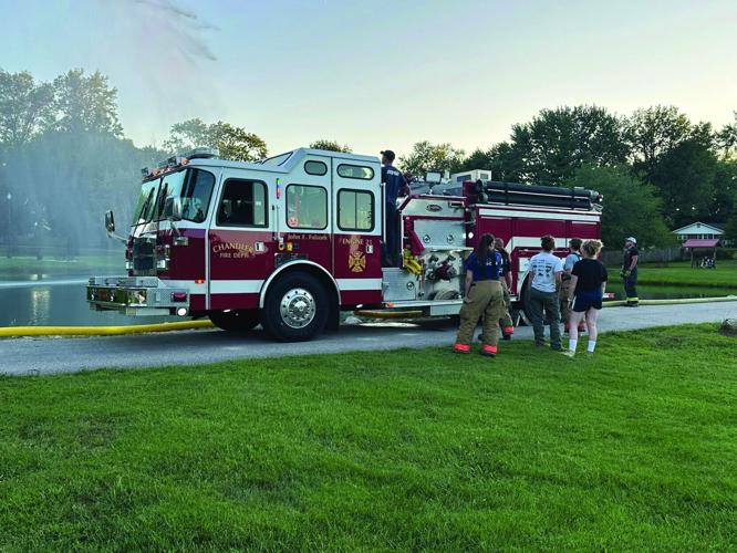 Training for distance fire fighting | Local | pdclarion.com