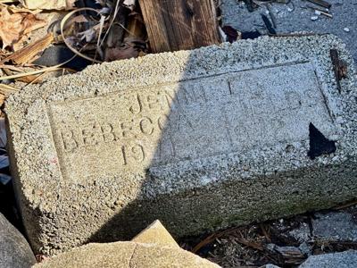 Infant's headstone discovered on church demolition site | Local News ...