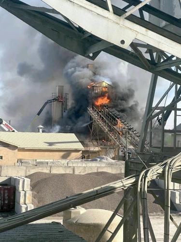 Concrete plant fire | Local News | pdclarion.com