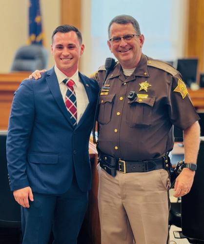 Holmes takes oath | Local News | pdclarion.com