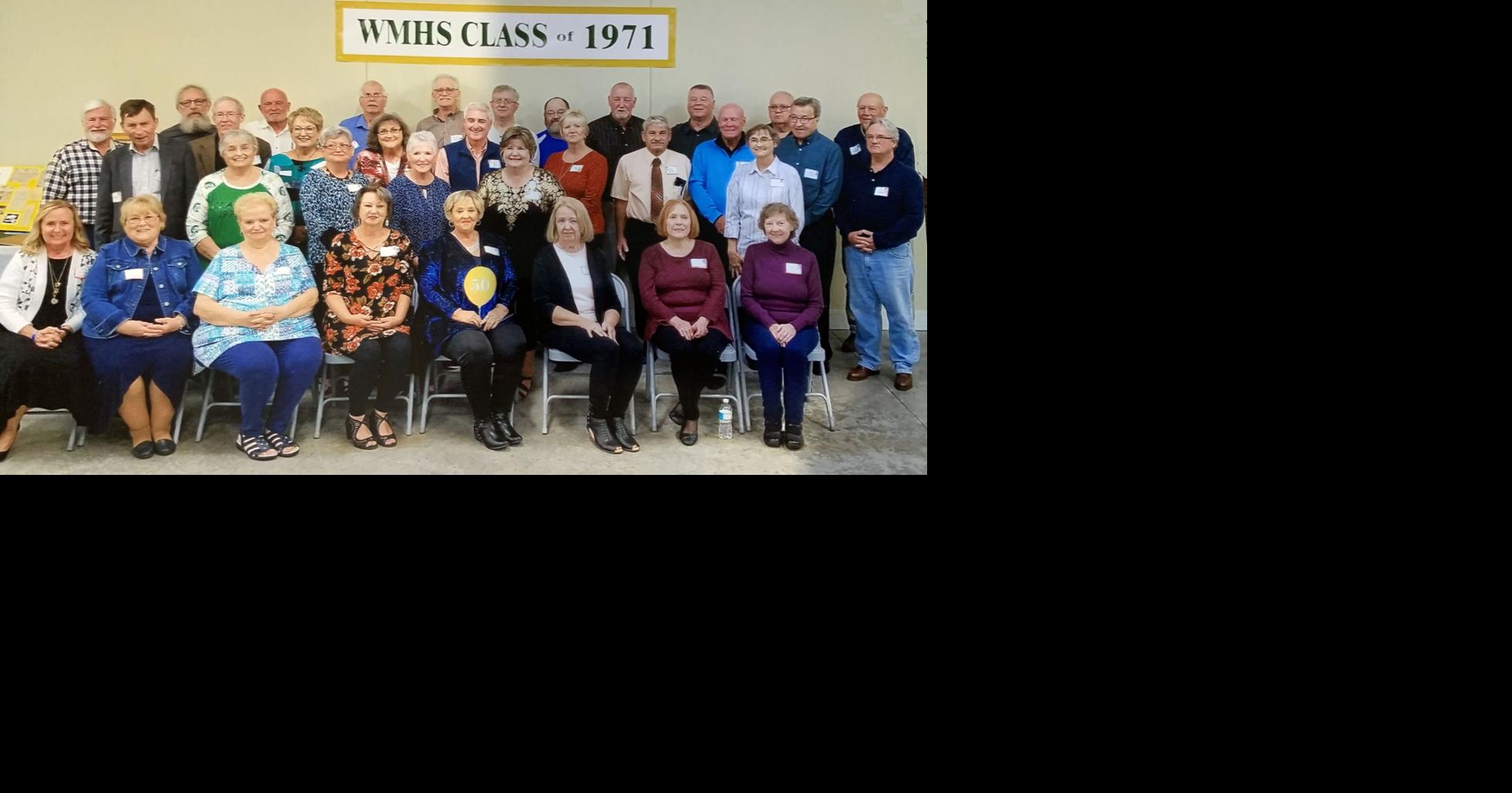 WMHS Class of 1971 gathers for 50-year reunion | Community | pdclarion.com