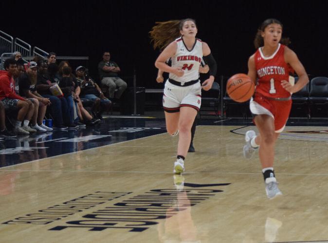 Princeton Community girls basketball competes on Gainbridge Fieldhouse ...