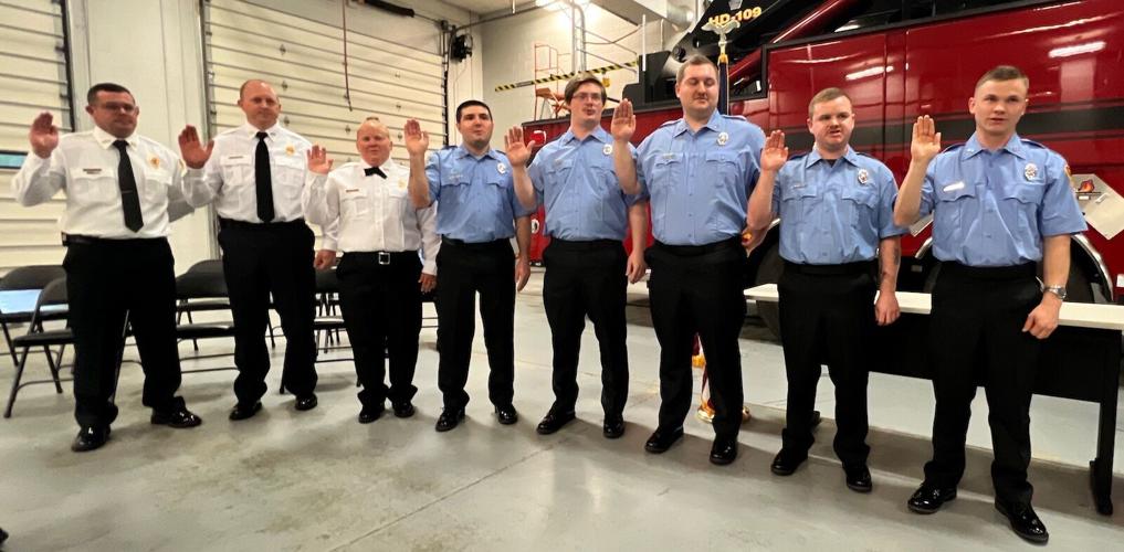 5 new PFD firefighters take oath | Local News | pdclarion.com