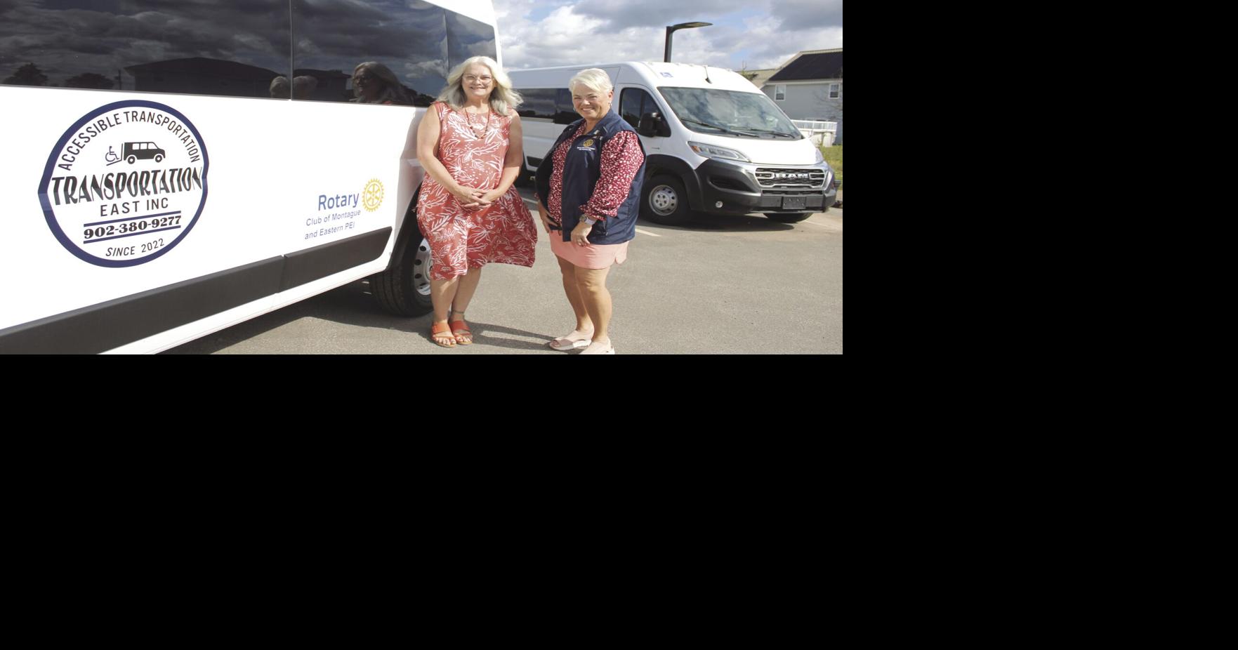 Transportation East gets Rotary funds to help provide accessible ...