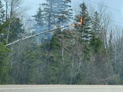 Three brigades respond to post-Fiona power line fires | The Eastern ...