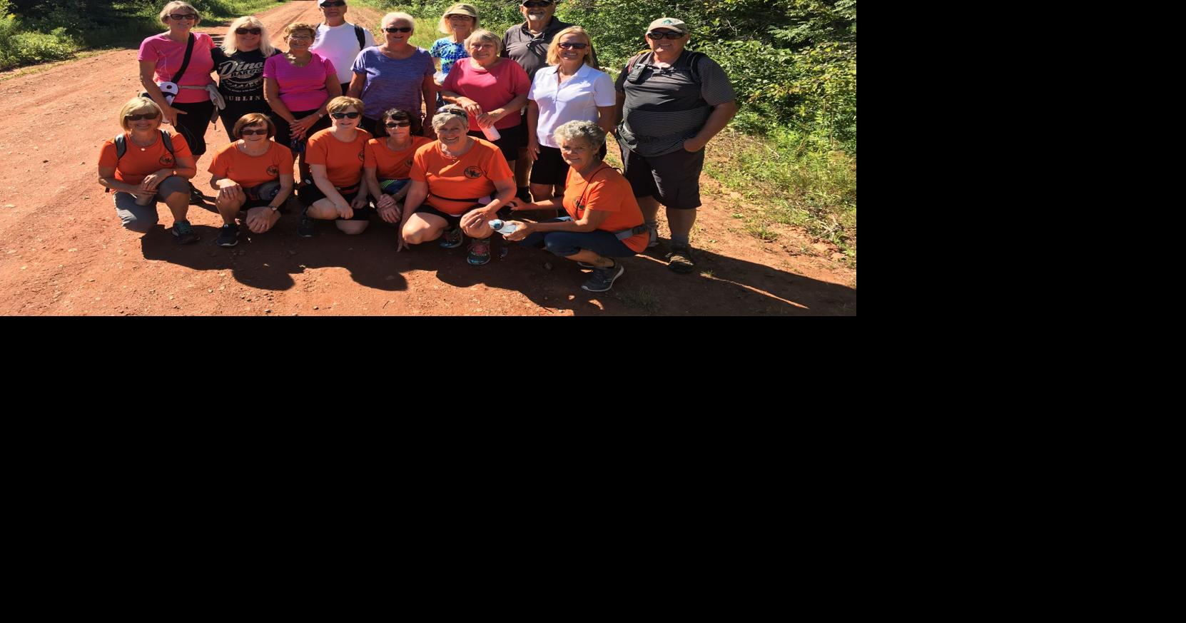 Wednesday social group literally tramps across the Island | The Eastern ...