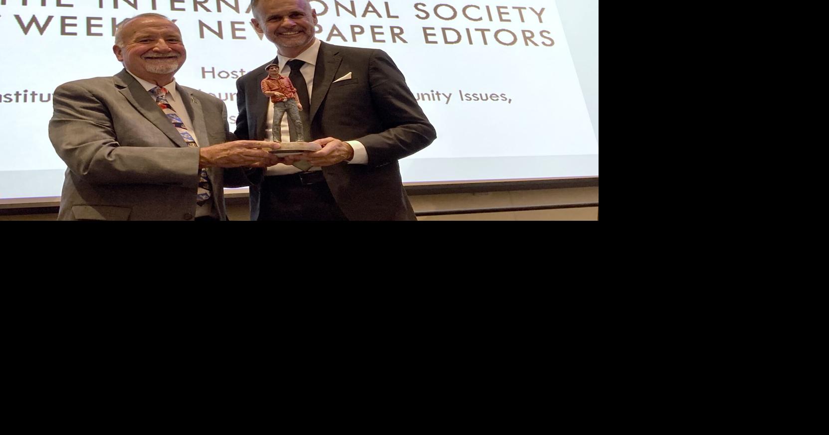 MacNeill receives prestigious international news honour | The Eastern ...