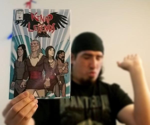 Indigenous artist incorporates culture into his comic series | The ...