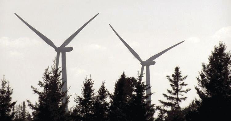 More than half of Hermanville wind turbines sitting idle | The Eastern ...