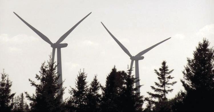More than half of Hermanville wind turbines sitting idle | The Eastern ...