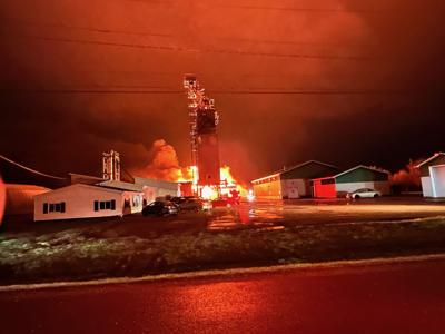 Scary night in O’Leary following fire at Cavendish Agri Services | West ...