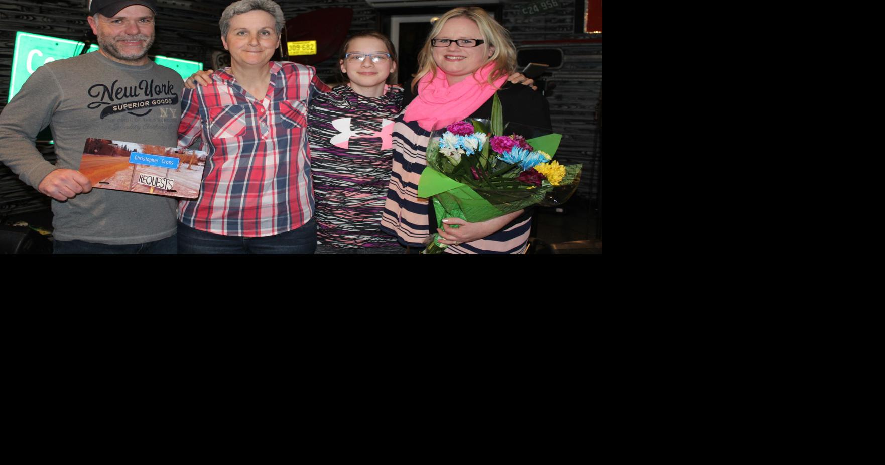 Couple behind Christopher Cross Requests honoured at appreciation event ...