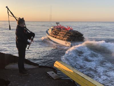 Bagpiper serenades fishers on Setting Day | West Prince Graphic ...