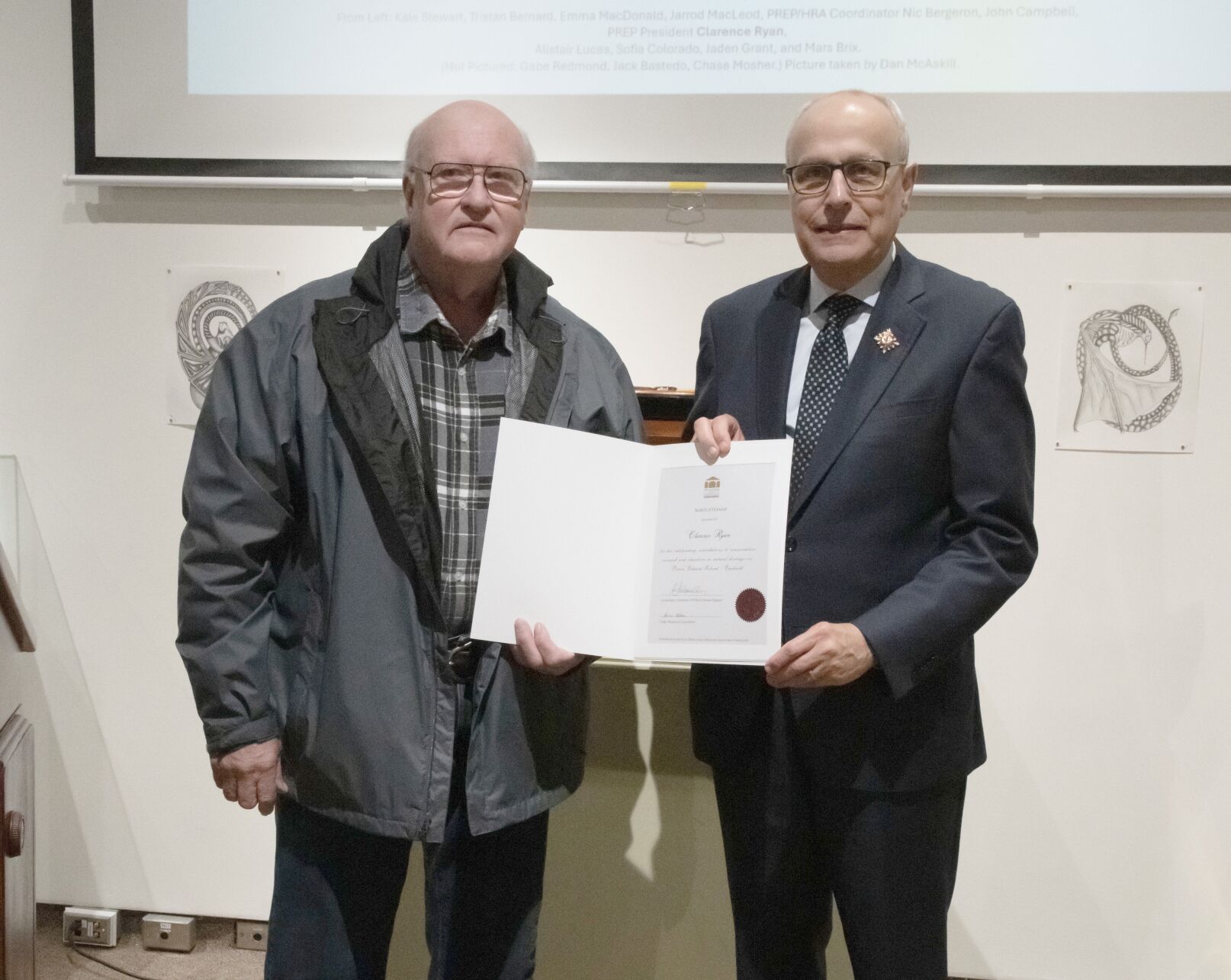 Clarence Ryan recognized for decades of conservation work | The Eastern ...