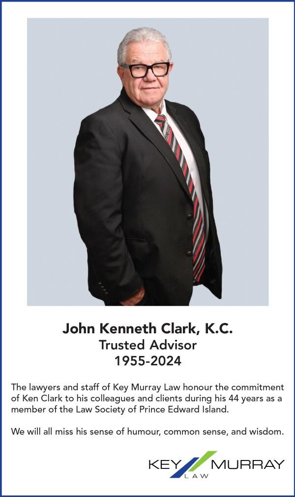 Remembering Ken Clark, KC | | peicanada.com