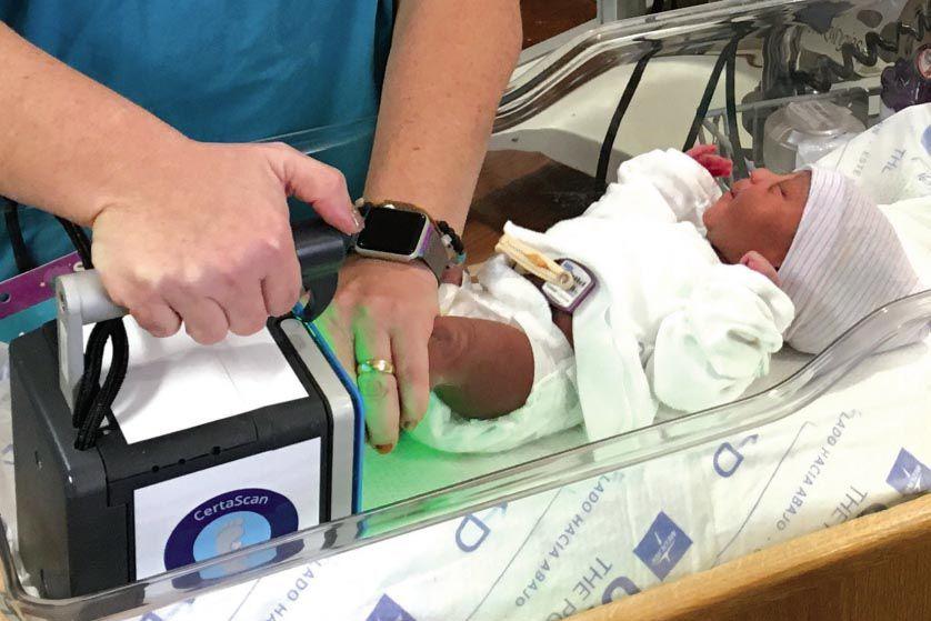 Abrazo adds digital footprint scanner in newborn nursery | News ...