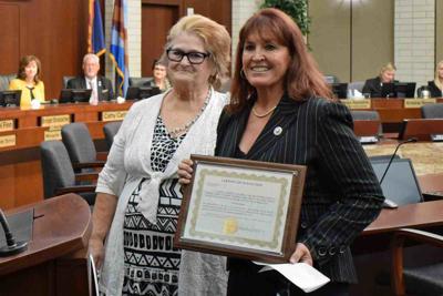 Pine seat becomes official as Dunn is sworn in | News | peoriatimes.com