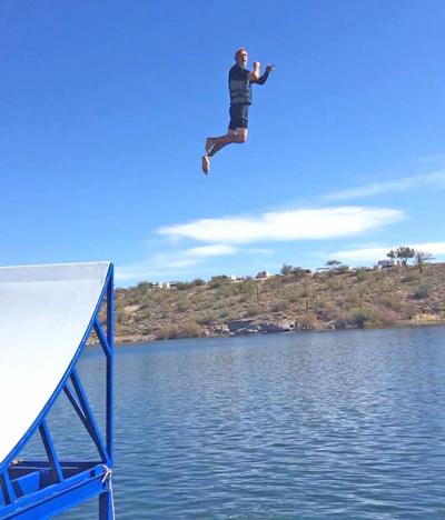Lake Pleasant gets world’s tallest floating water slide | News ...