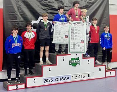 Maddox Laymon of Sheridan pins down state wrestling championship ...