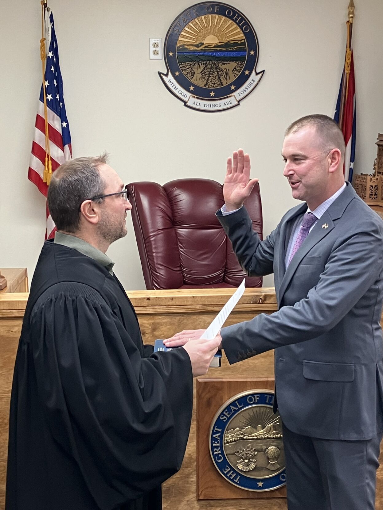 State rep sworn in | | perrytribune.com