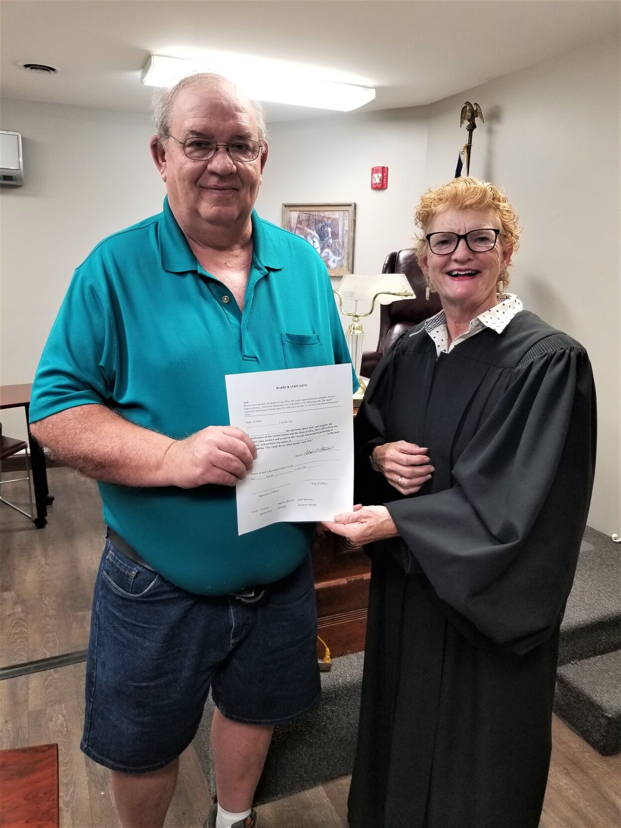 New elections board member sworn in | News | perrytribune.com