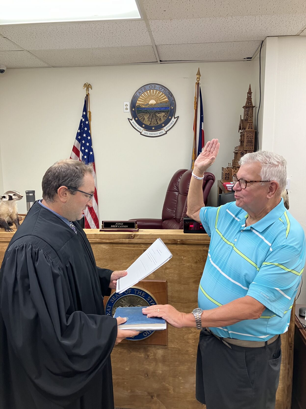 Magistrate sworn in | News | perrytribune.com