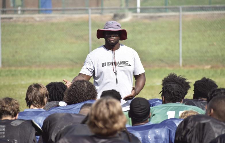 Person football competes in first intrasquad scrimmage | Sports ...