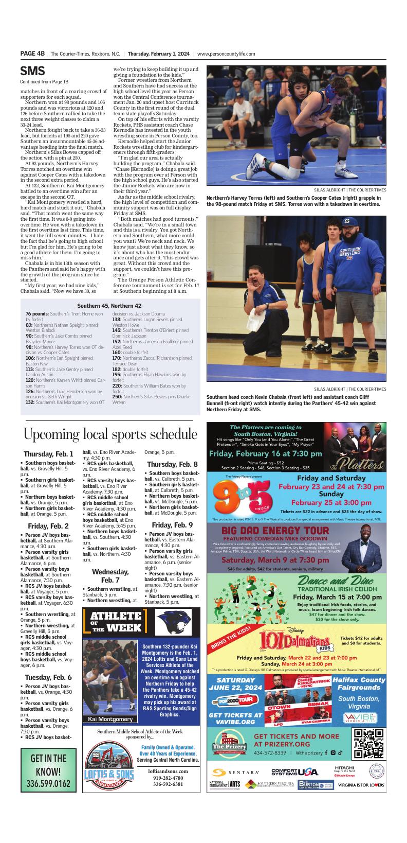 Page B4 | e-Edition | personcountylife.com