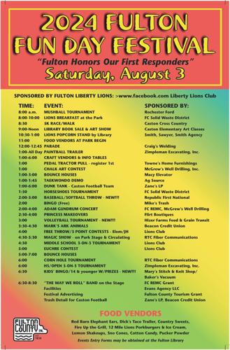 Fulton Fun Day scheduled for August 3 | News | pharostribune.com