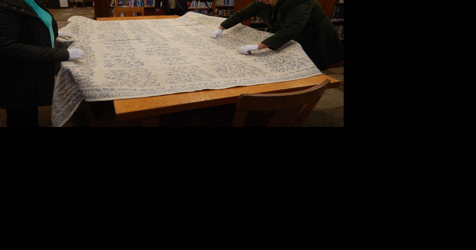 Walton Library to display century-old quilt at This and That Sale ...