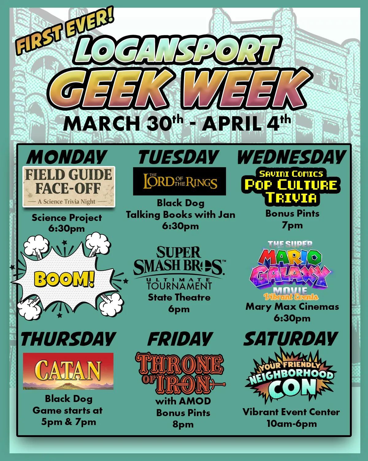 Local businesses team to host for Logansport Geek Week | News ...
