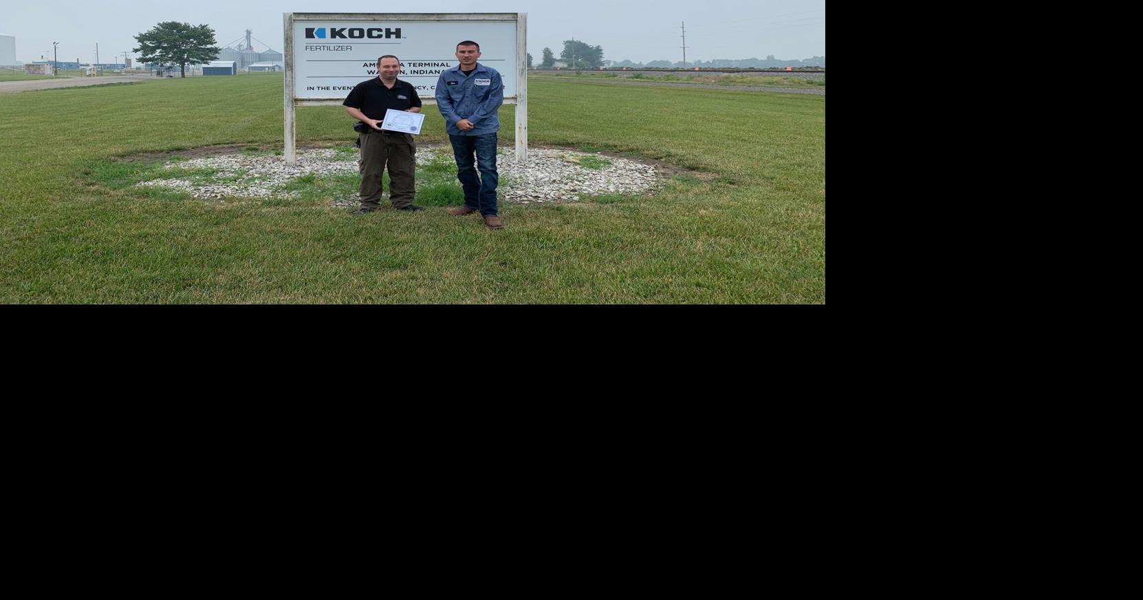 Koch Fertilizer recognized by Cass County EMA | News | pharostribune.com