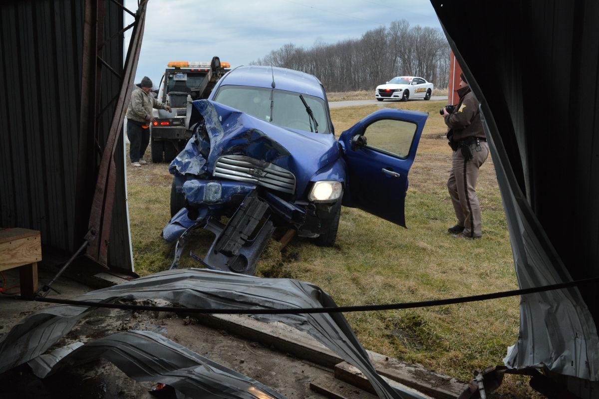 Gallery: Car crashes into barn | News | pharostribune.com
