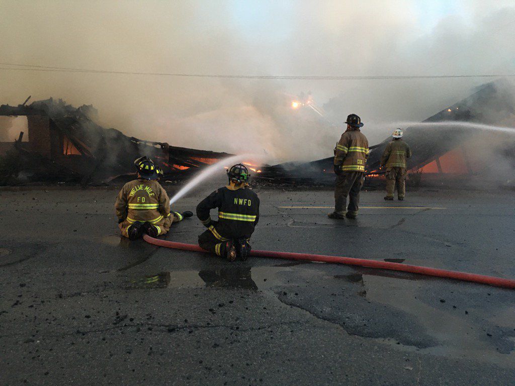 UPDATED: Cause indeterminate in blaze which destroyed Closson Lumber w ...