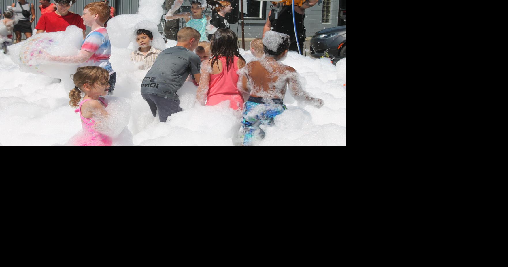 Photos: Walton Library hosts foam party | News | pharostribune.com