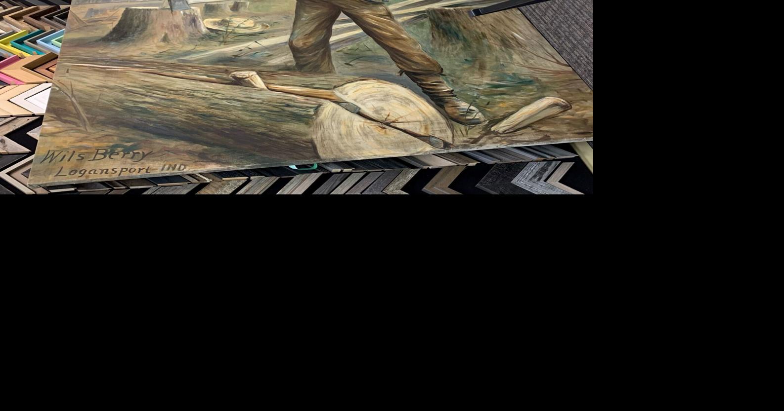 "Lincoln the Rail Splitter" painting returns home to Logansport | Local ...