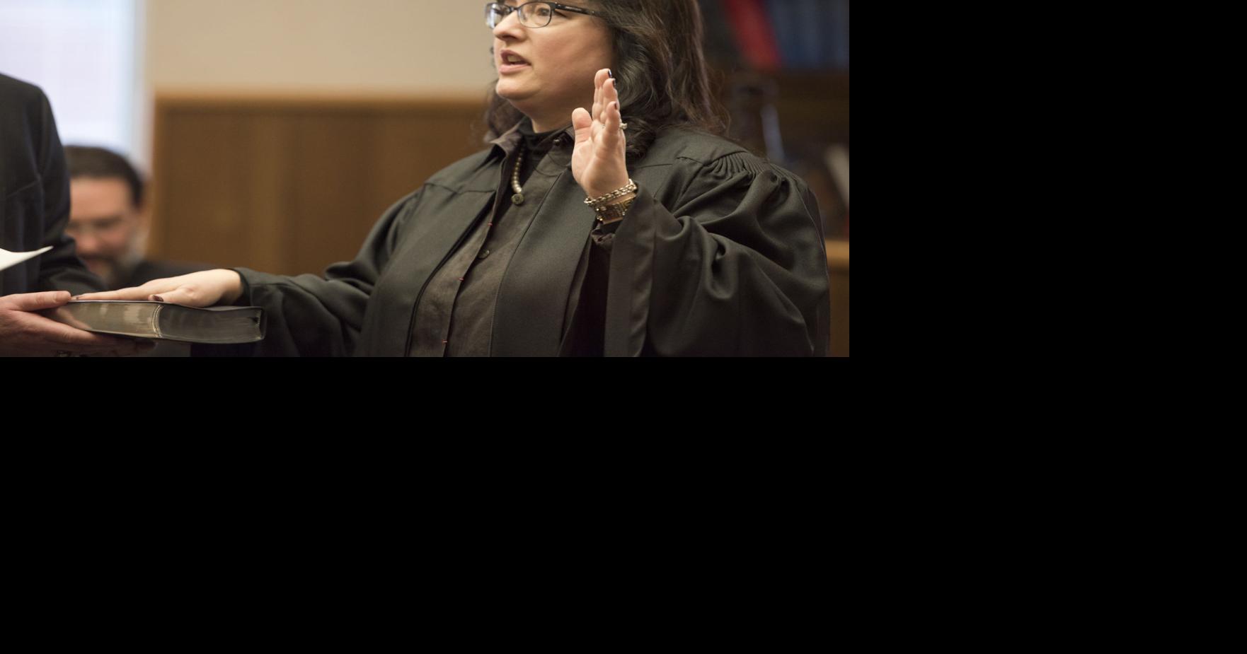 Swaim becomes county's first female judge | Local News | pharostribune.com