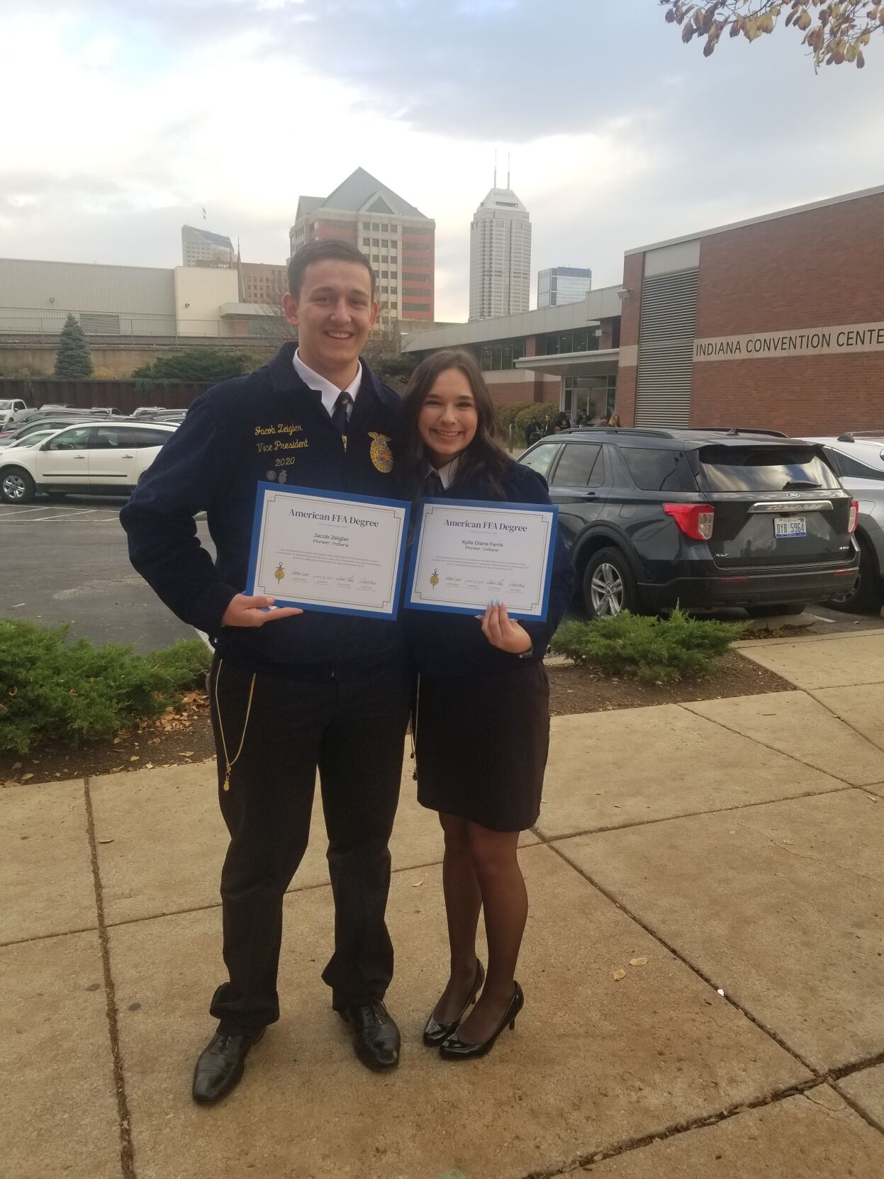 Pioneer graduates earn American Degrees at FFA convention | News ...