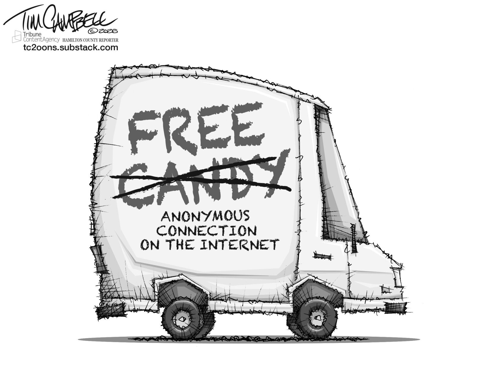 Tim Campbell cartoon | | pharostribune.com